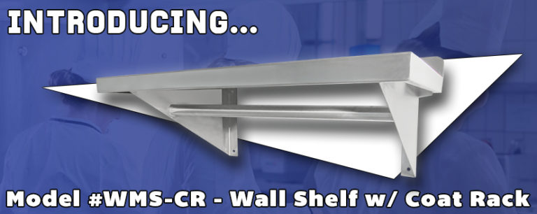 Introducing Model #WMS-CR – A Unique Wall Shelf & Coat Rack Combo – IMC ...